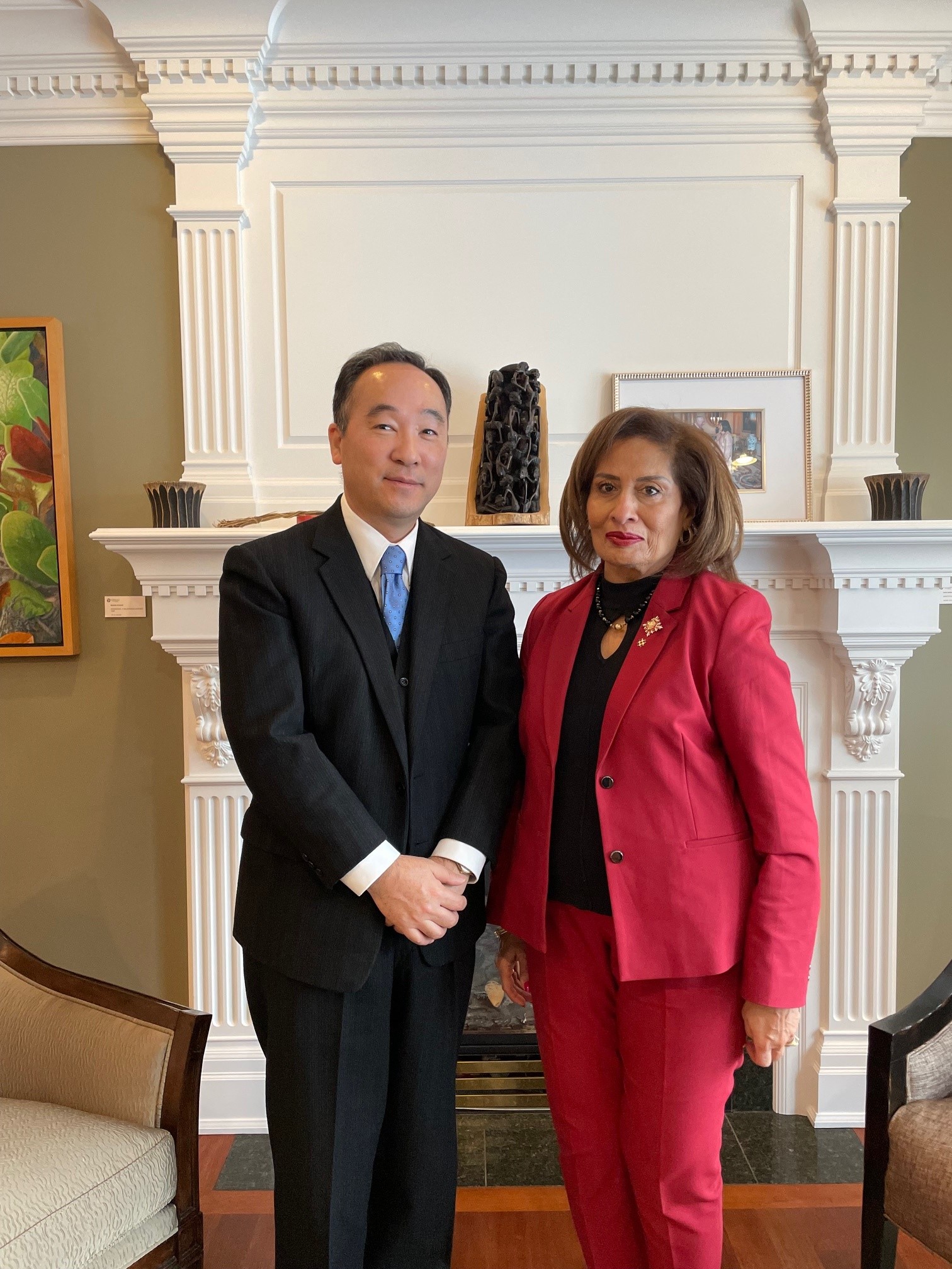 Consul-General Wajima made a courtesy call to the Government of Alberta ...