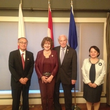 The Consul General's Meeting with Lois Mitchell, Lieutenant Governor of ...
